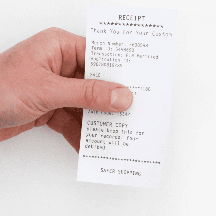 Restaurant Receipt - How to Design Your Own Receipt?